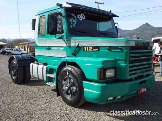 Preço barato scania 112 hw 4x2 toco - 1990 bom preço em Encantado ...